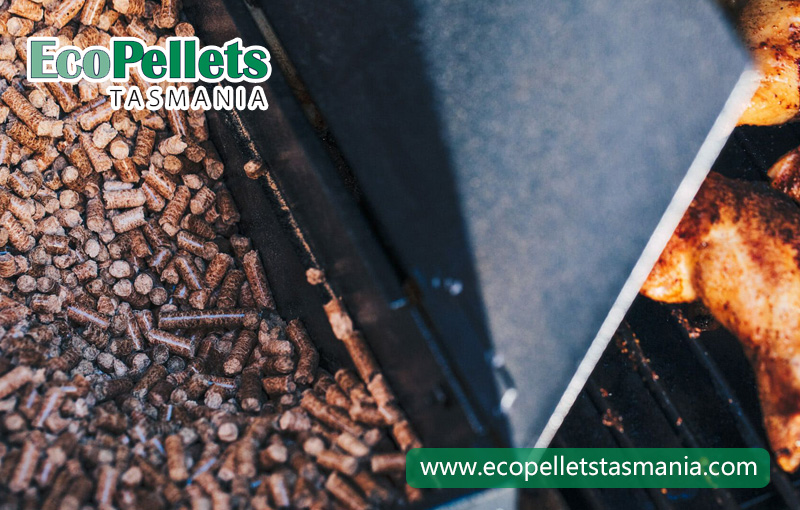Buy bagged barbecue BBQ Pellets 10kg - EcoPellets Tasmania Wood Pellets